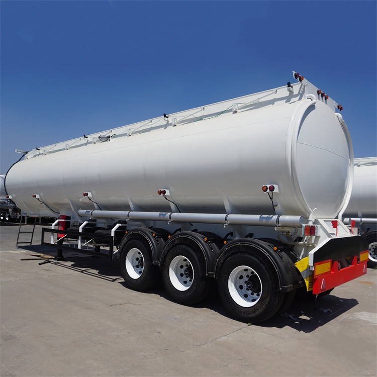 Heavy Fuel Tanker Semi Trailer for Sale in Ghana | Semi Tanker Trailer ...